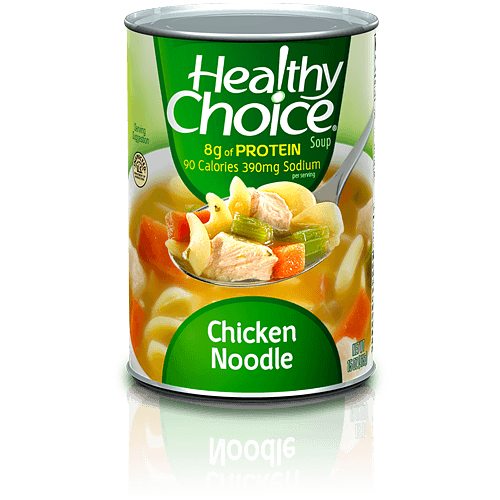 Who makes Healthy Choice soup?