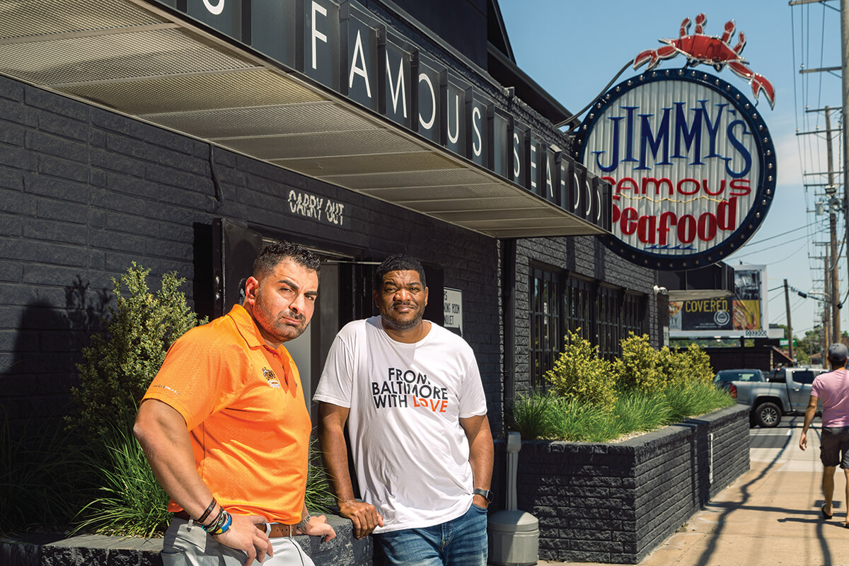 Who owns Jimmy's Famous seafood?