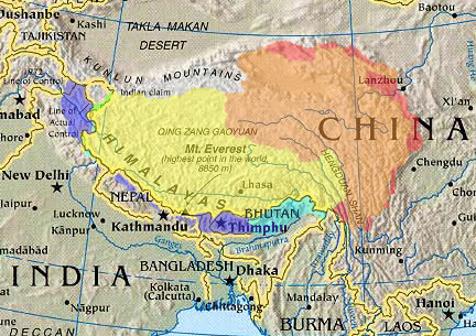 Who owns Tibet?