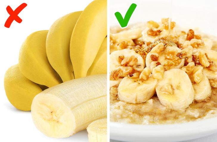 Who should avoid bananas?