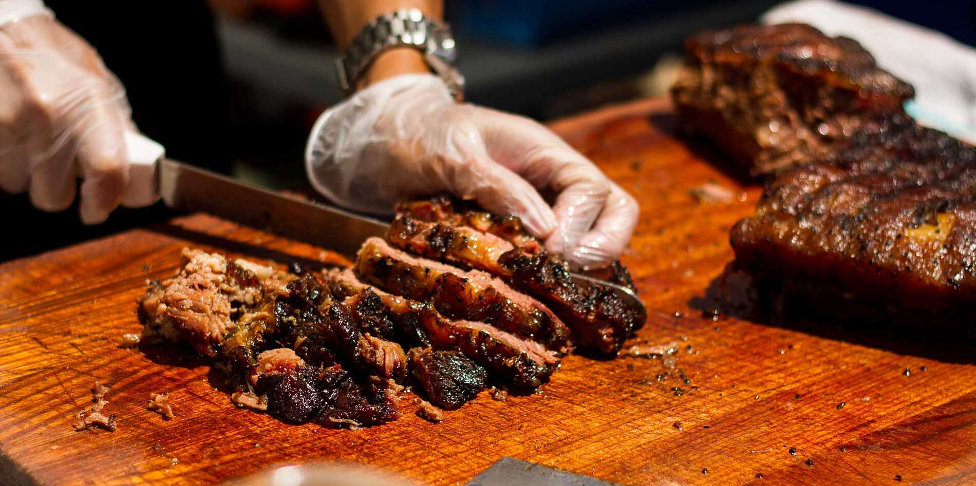 Who were the first Westerners to eat brisket?