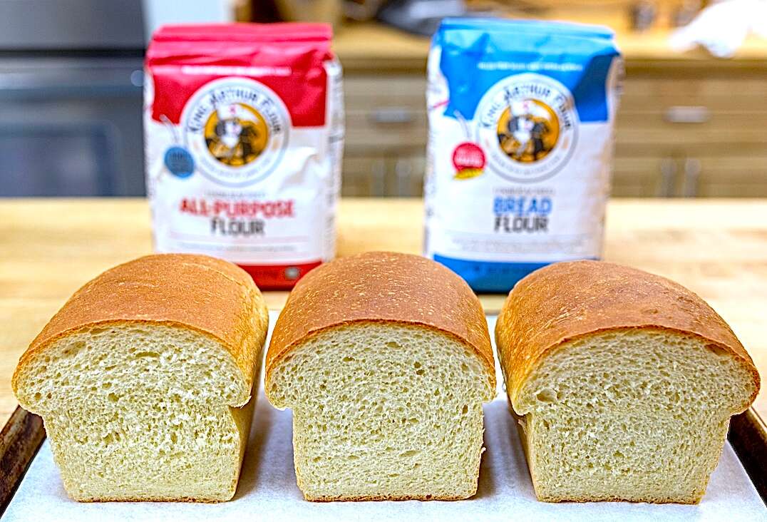 Why all-purpose flour is best used for muffin instead of bread flour?