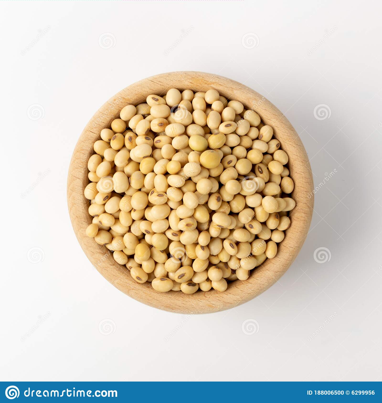 Why are dried soybeans white?