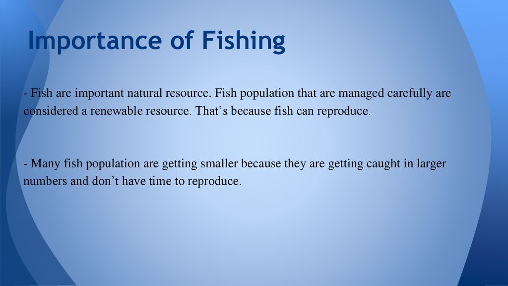 Why are fish important to Canada?