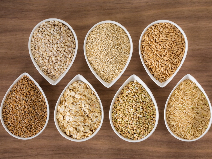 Why are grains good for the heart?