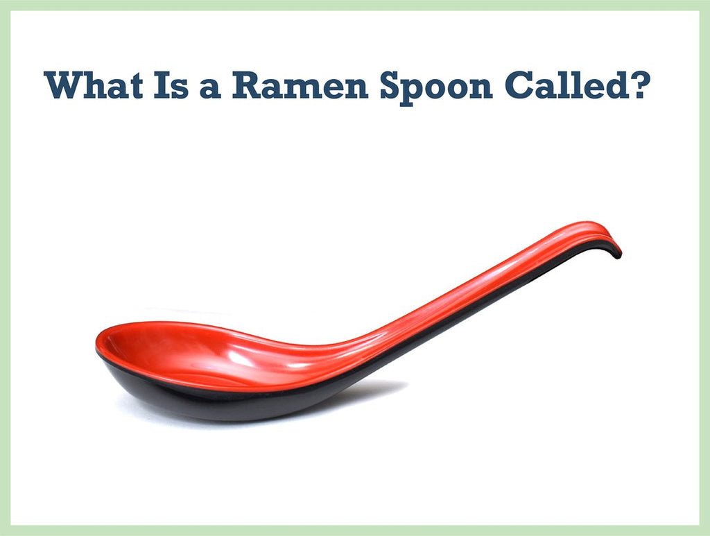 Why are Japanese spoons flat?