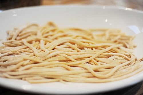 Why are my pasta noodles chewy?