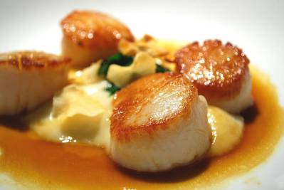 Why are my scallops sticky?