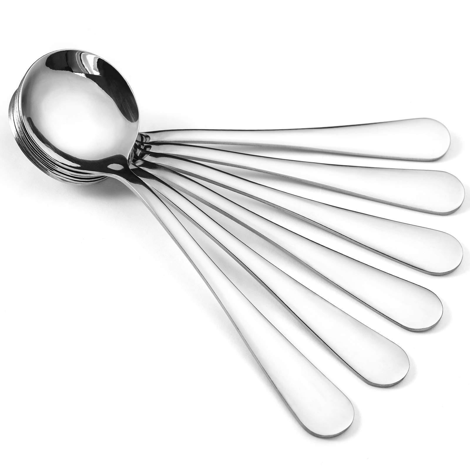 Why are soup spoons round?