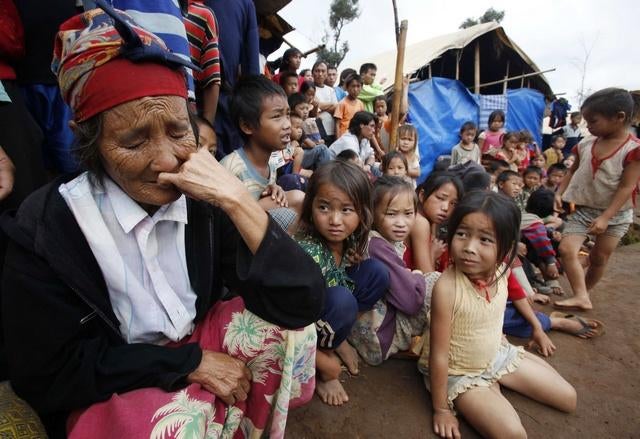 Why are the Hmong people refugees?