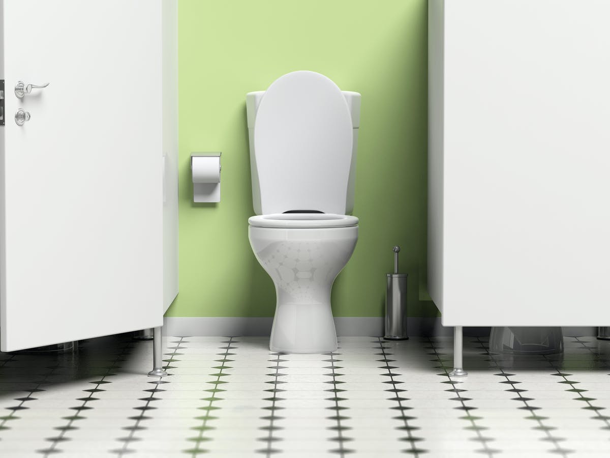 Why can't I pee in public restrooms?