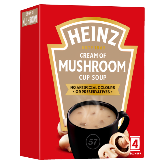 Why choose Heinz Mushroom Cup Soup?