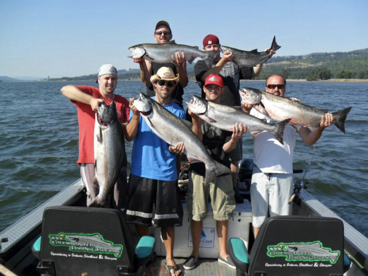 Why choose our Columbia River guided fishing trips?