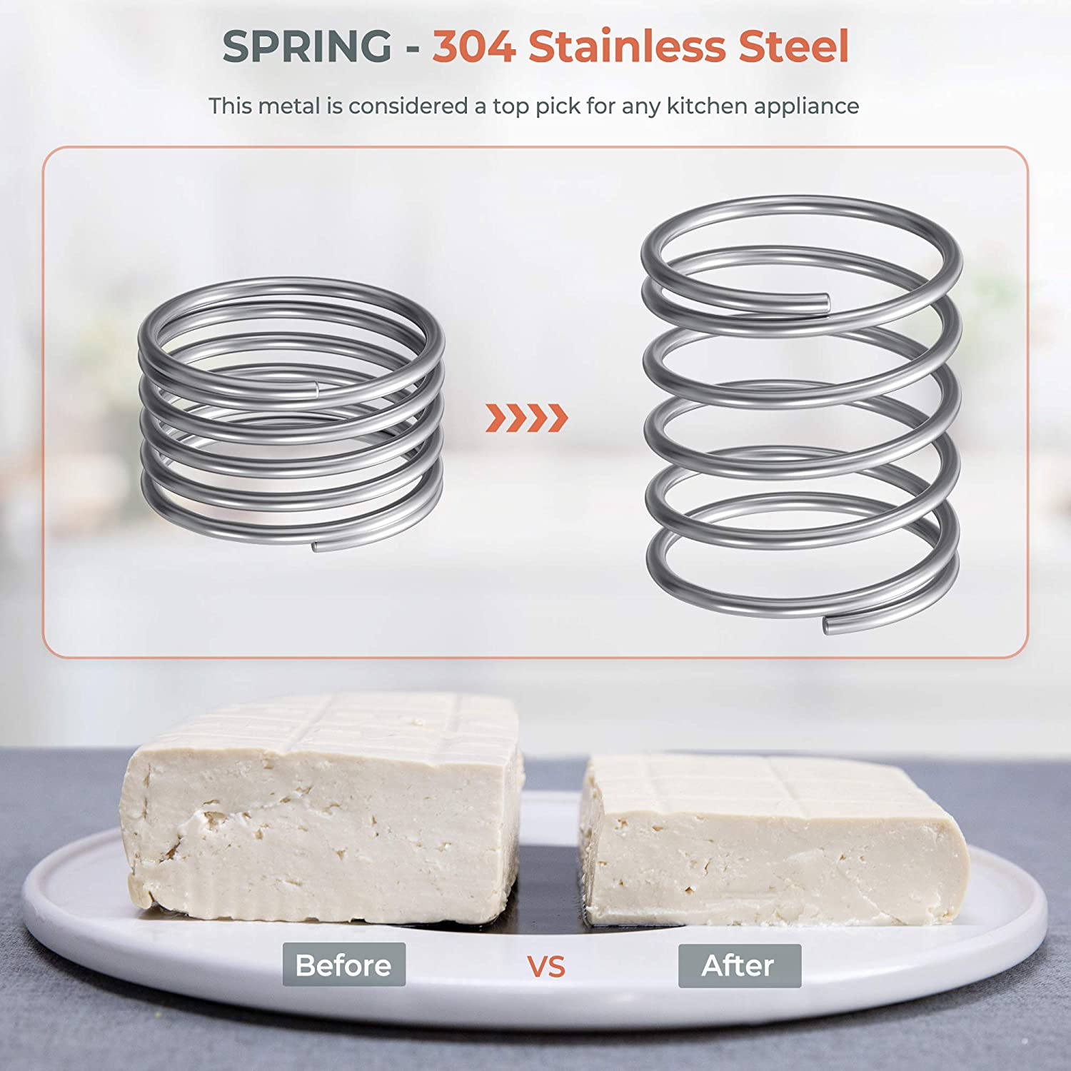 Why choose stainless steel tofu bricks?