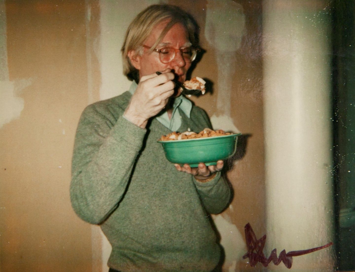 Why did Andy Warhol eat soup?