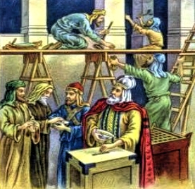 Why did Josiah fix the temple?