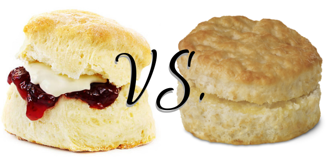 Why do American call scones biscuits?