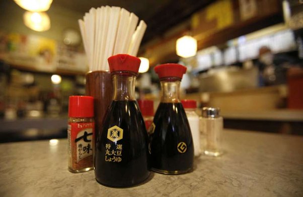 Why do Asians eat soy sauce?