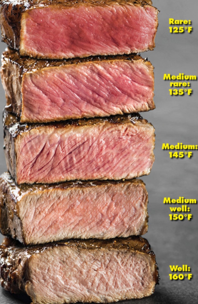 Why do chefs like steak medium rare?