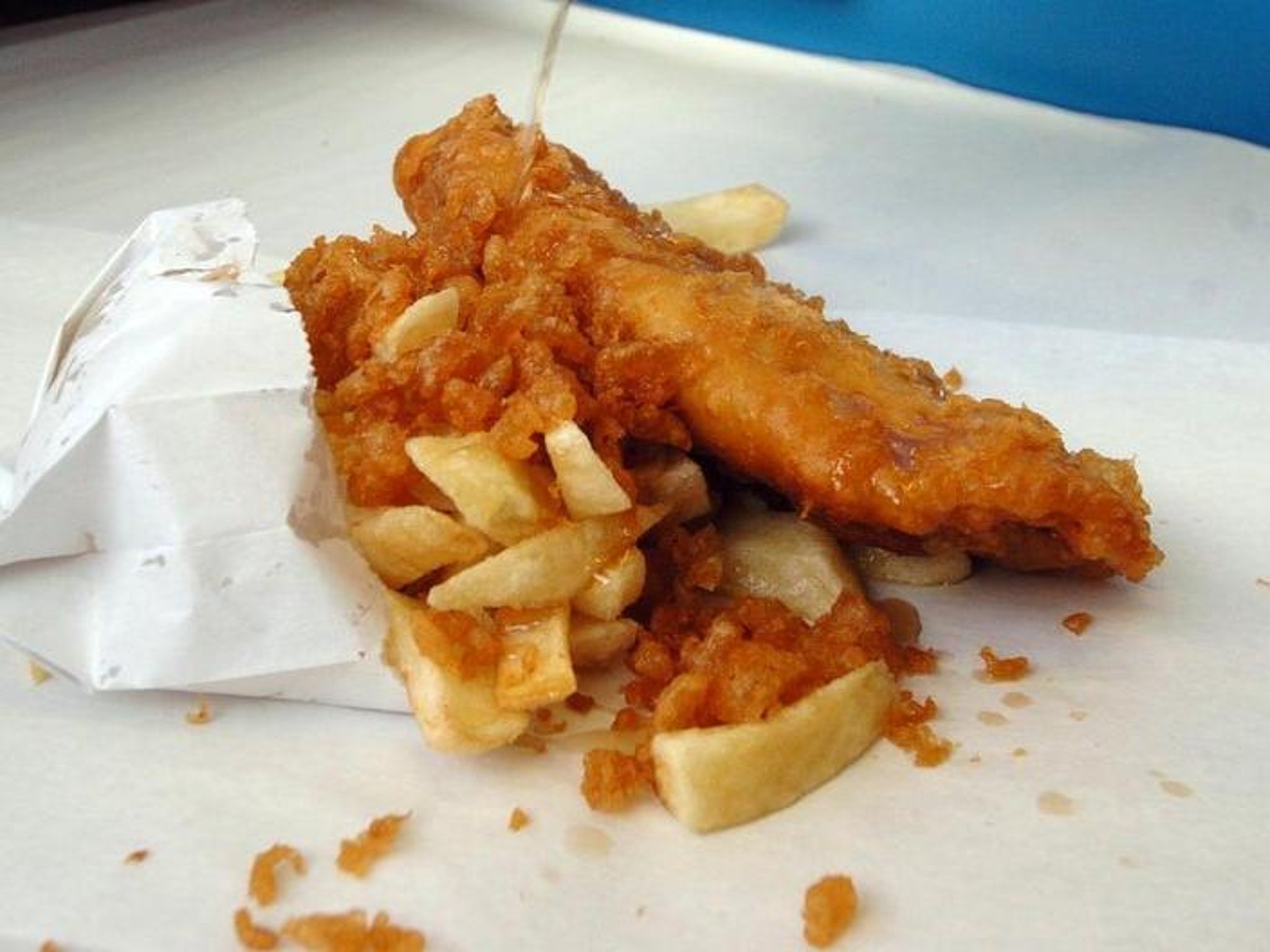 Why do fish and chip shops offer takeaway services?