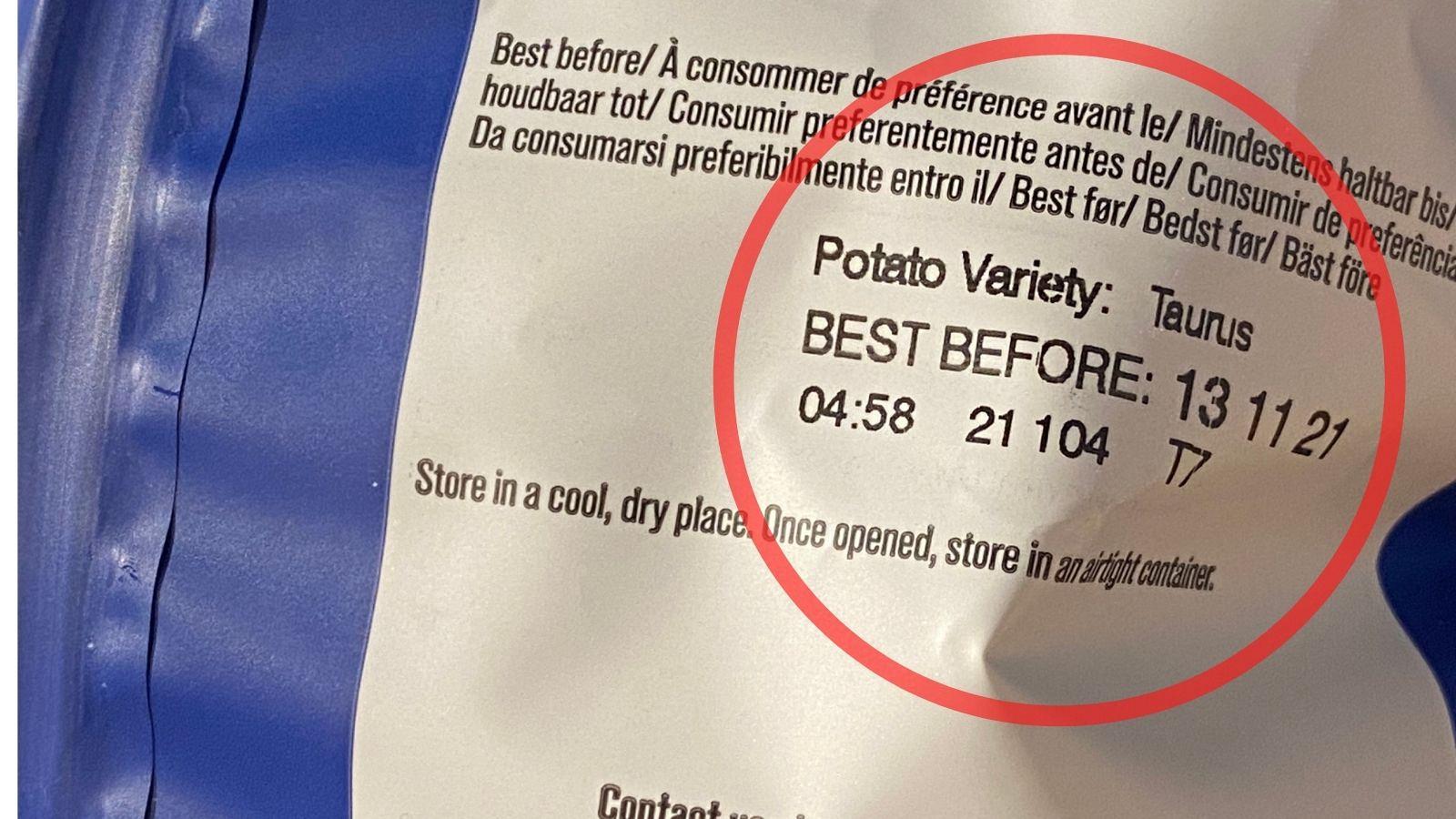 Why do labels have dates on them?