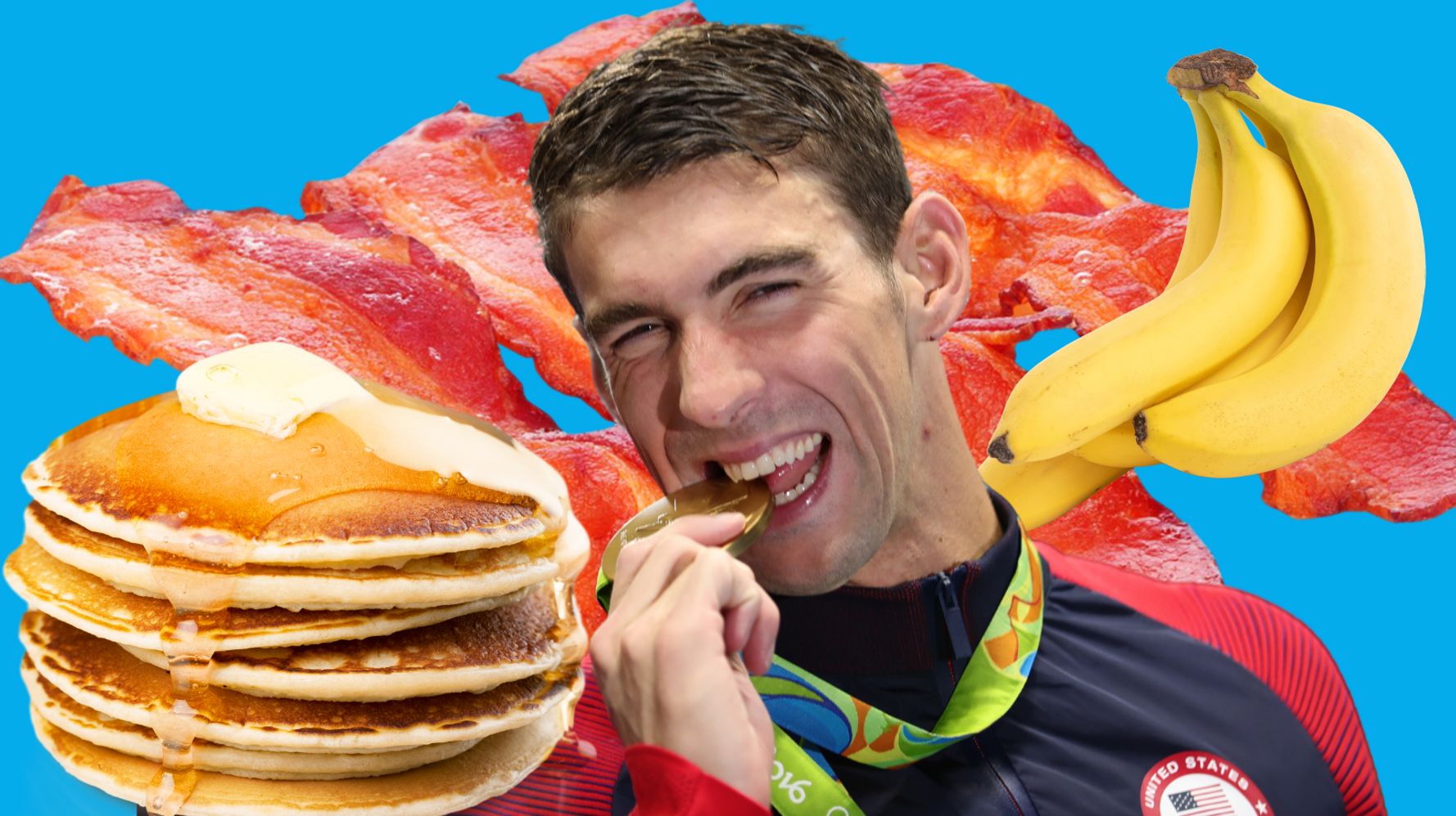 Why do Olympic athletes eat a lot of food for breakfast?
