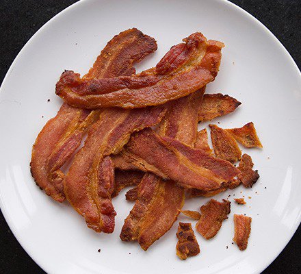 Why do people eat crispy bacon?