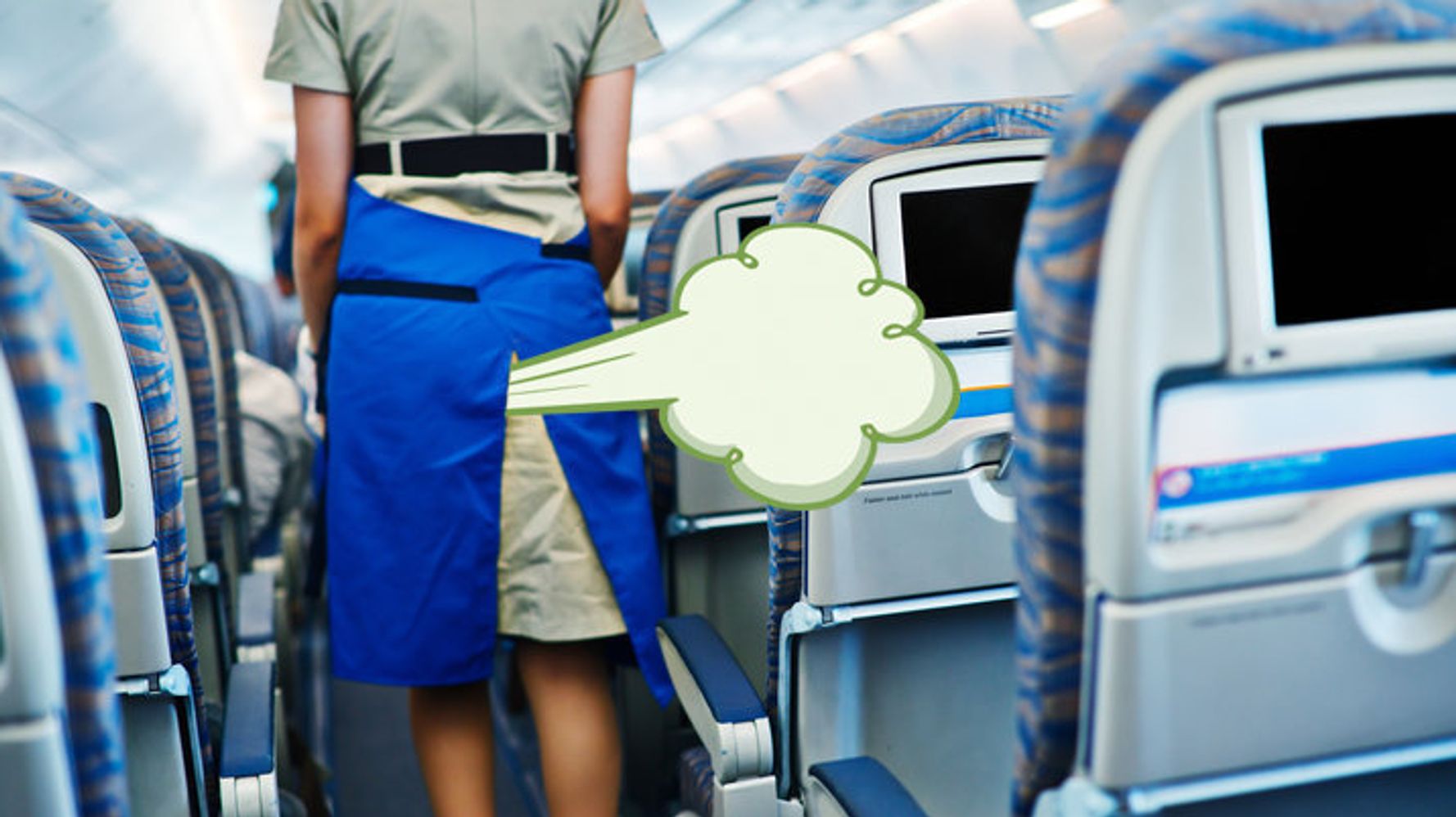 Why do people fart more on planes?
