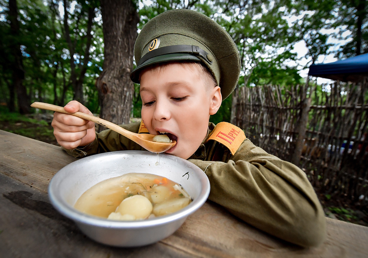 Why do Russians eat a lot of soup?