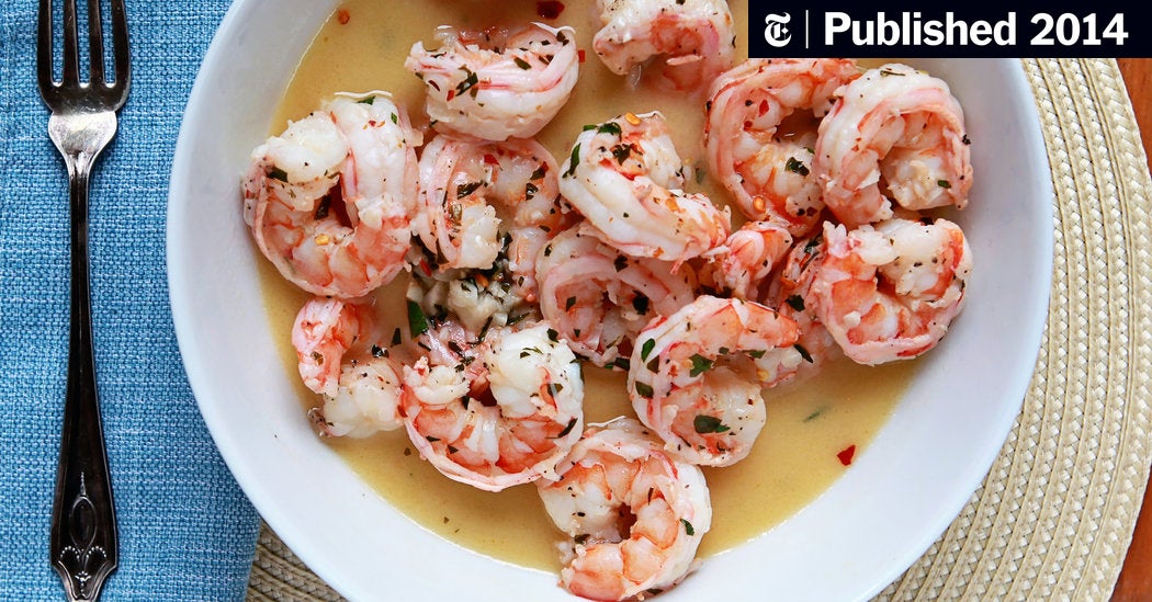 Why do shrimp sometimes taste like iodine?