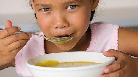 Why do sick people have soup?