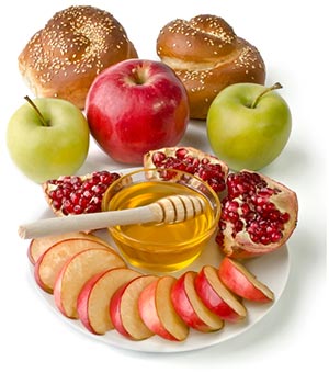 Why do we eat round food on Rosh Hashanah?