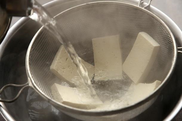 Why do you have to rinse tofu?