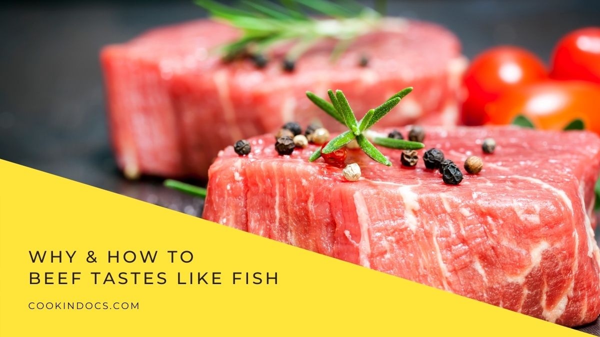 Why does all meat taste like fish?