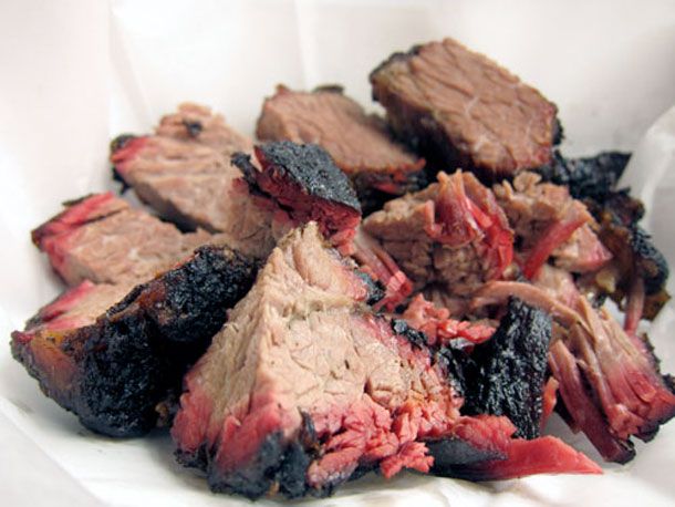 Why does brisket look burnt?