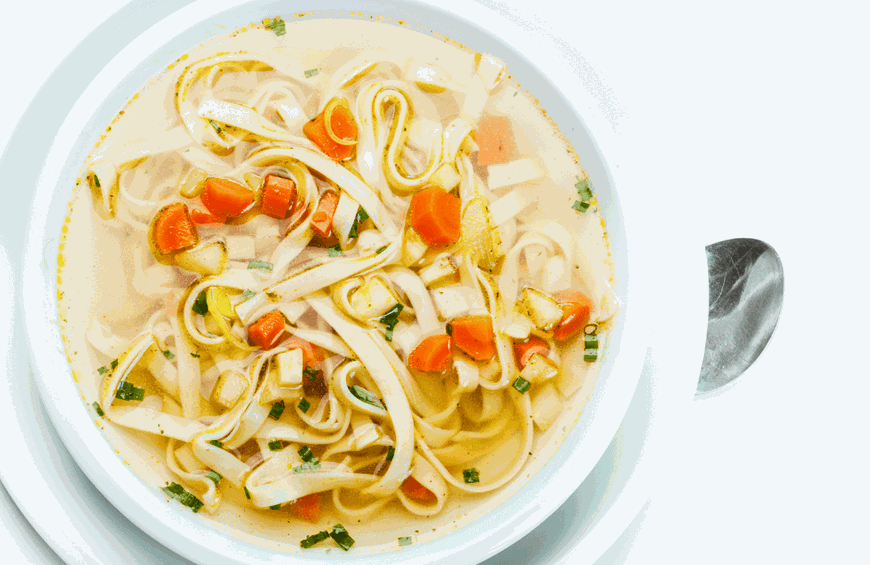 Why does Campbell's chicken noodle soup make you feel better?