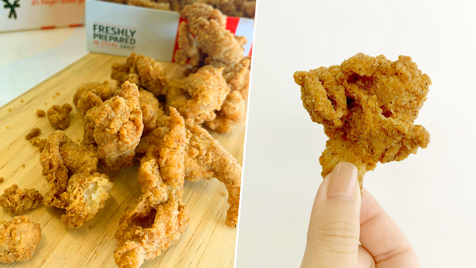 Why does fried chicken skin taste good?