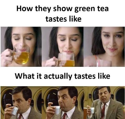 Why does green tea taste like nothing?