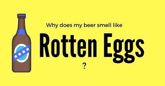 Why does my beer smell like rotten eggs?