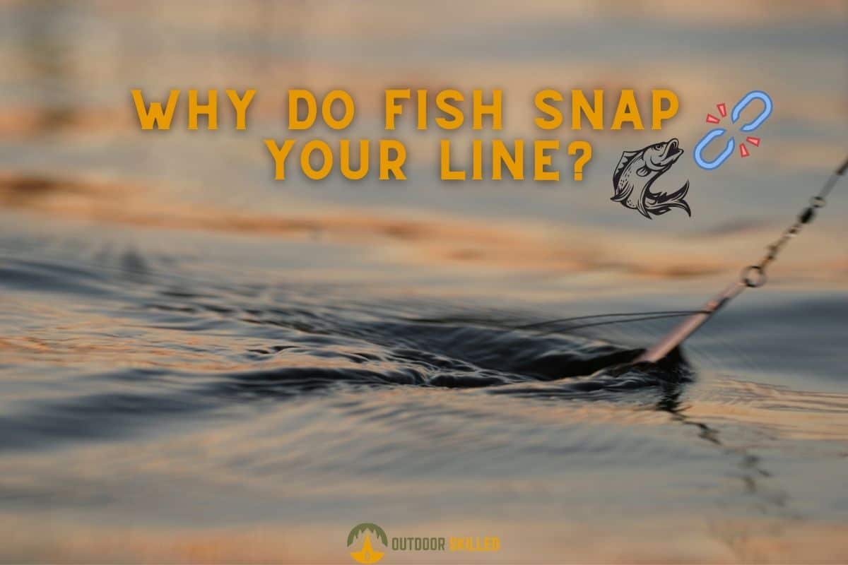 Why does my fishing line keep snapping?