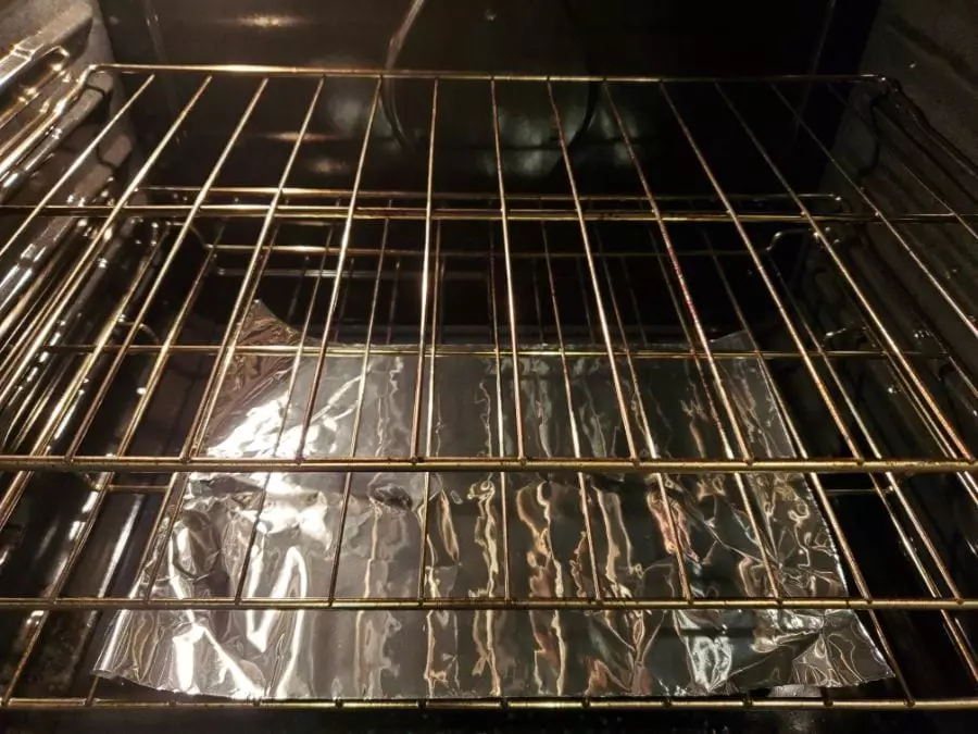 Why does my oven say no aluminum foil?
