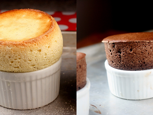 Why does my souffle rise unevenly?