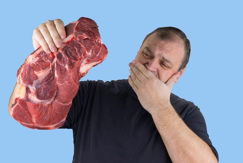 Why does pork sometimes smell bad?