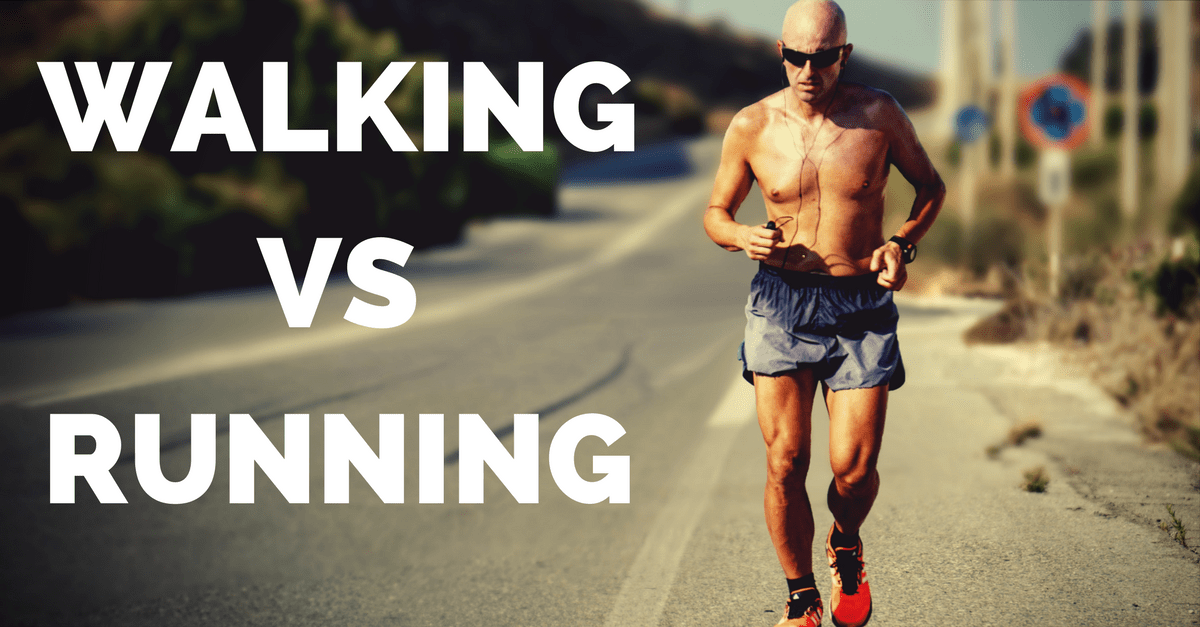 Why does running a mile burn more calories than walking?