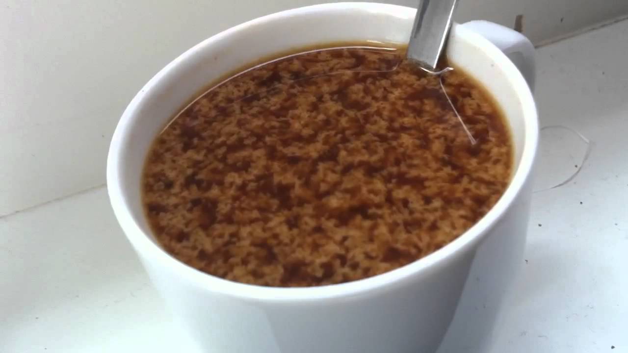 Why does soy milk curdle in coffee?