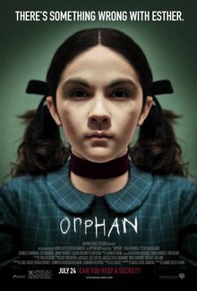 Why does the girl in Orphan wear ribbons?