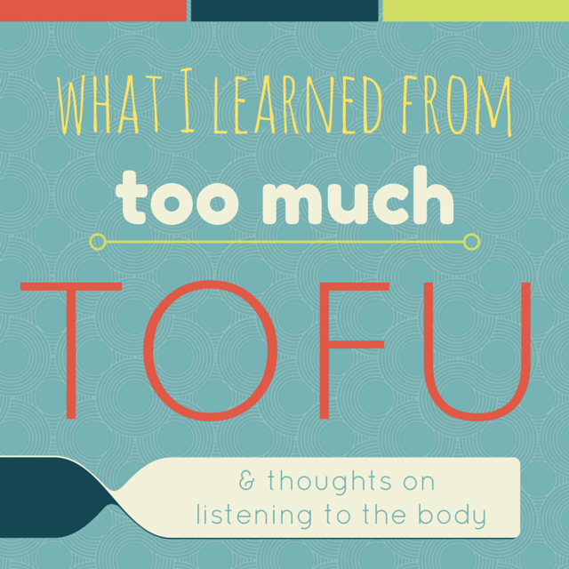 Why does tofu make my stomach hurt?