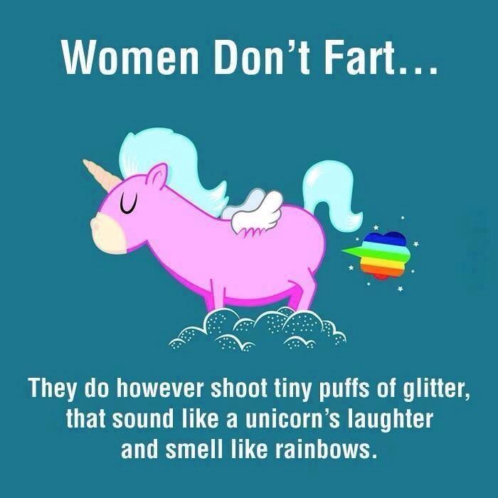 Why don’t women fart?
