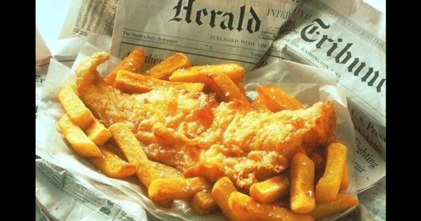 Why fish and chips are not British national dish?