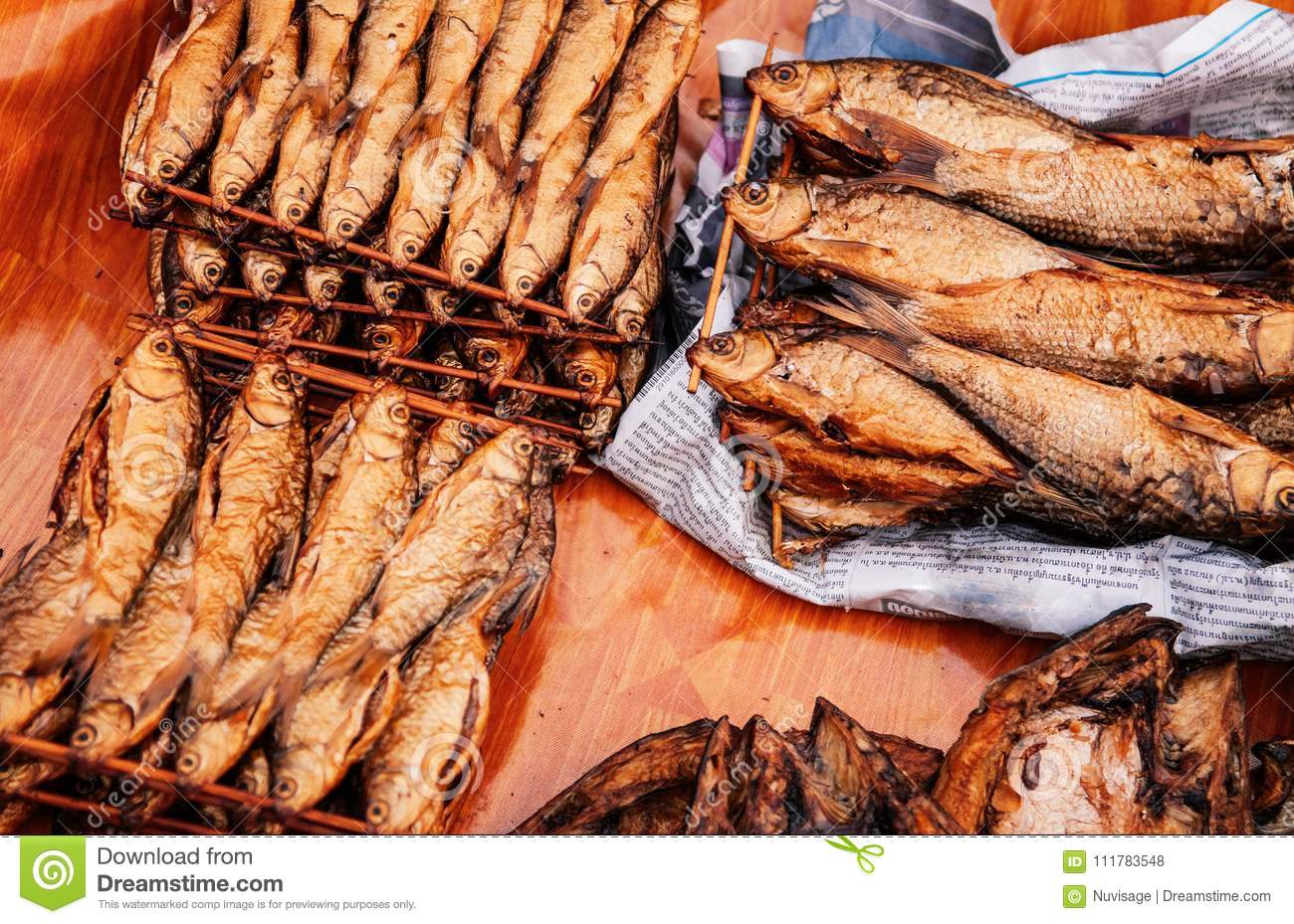 Why fish are dried or smoked?